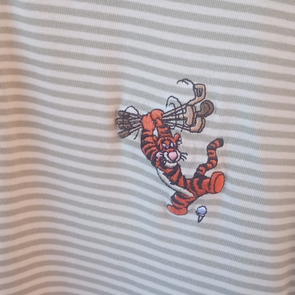 Disney | Shirts | Disney Collection Golf Polo Shirt Tigger Embroidered ...